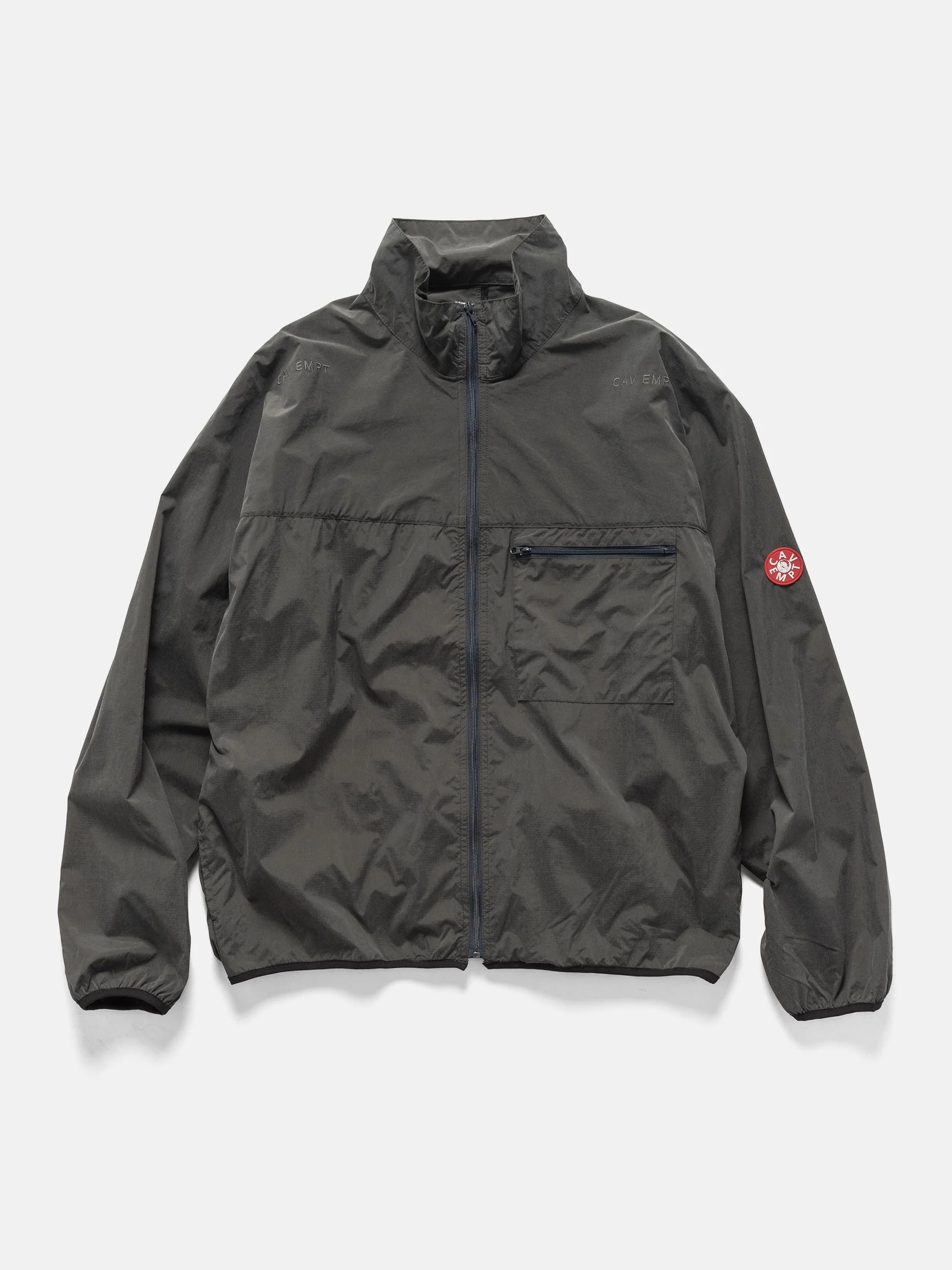 CAV EMPT Light Rip Stop Zip Jacket Charcoal - HAVEN